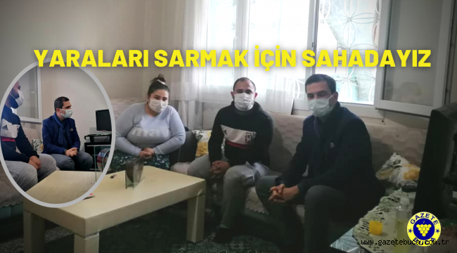 YARALARI SARMAK İÇİN SAHADAYIZ - Gazete Buca YARALARI SARMAK İÇİN SAHADAYIZ - Gazete Buca