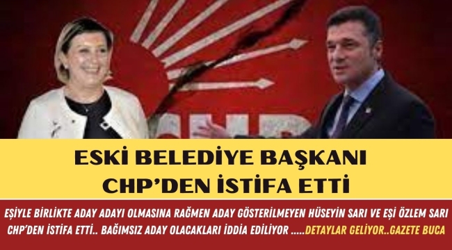 Özlem Sarı ve Hüseyin Sarı, CHP'den istifa etti - Gazete Buca Özlem Sarı ve Hüseyin Sarı, CHP'den istifa etti - Gazete Buca